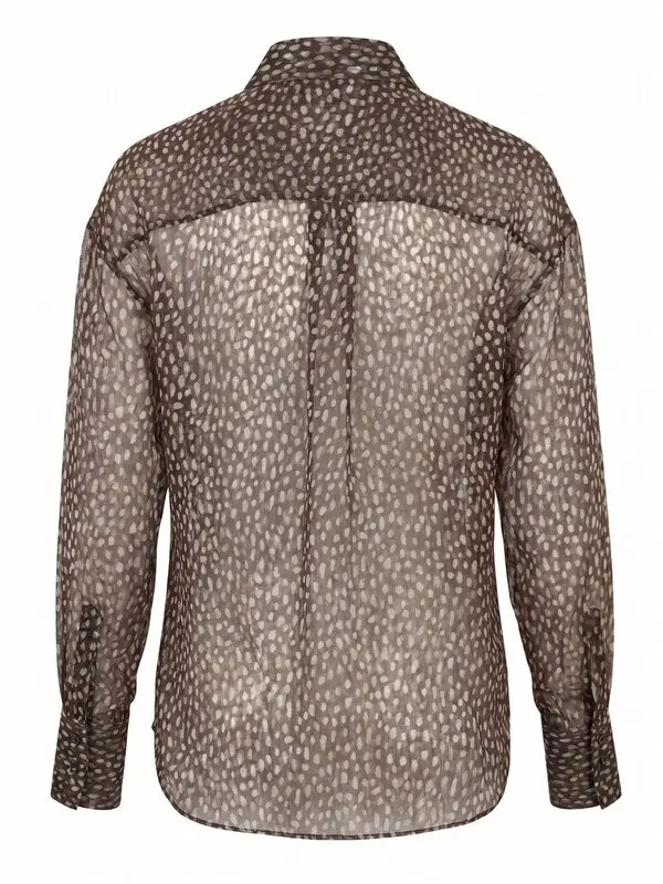 Brunello Cucinelli Cotton Blend Shirt