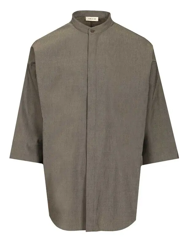 Fear Of God Mandarin Relaxed Shirt Ss