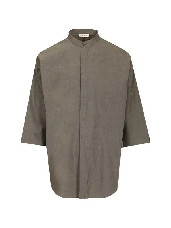 Fear Of God Mandarin Relaxed Shirt Ss