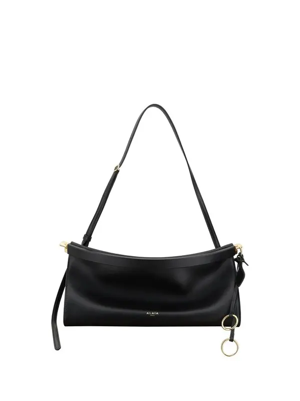 Alaïa Le Click West Medium Shoulder Bag - Black