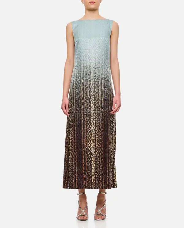 Fendi Shaded Midi Dress