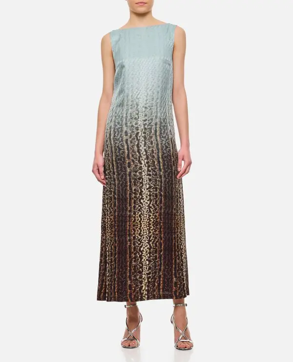 Fendi Shaded Midi Dress