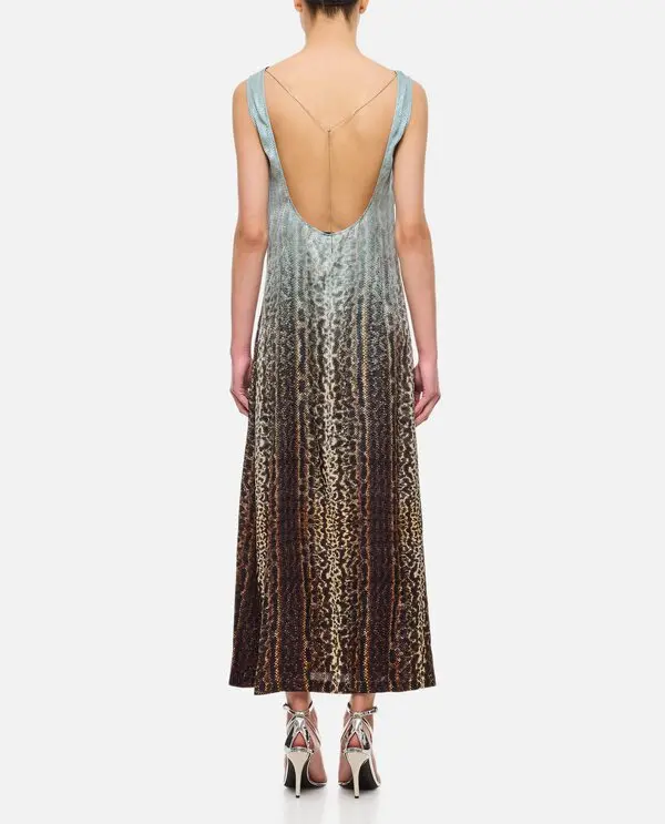 Fendi Shaded Midi Dress