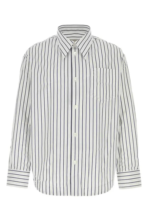 Ami Embroidered Poplin Shirt