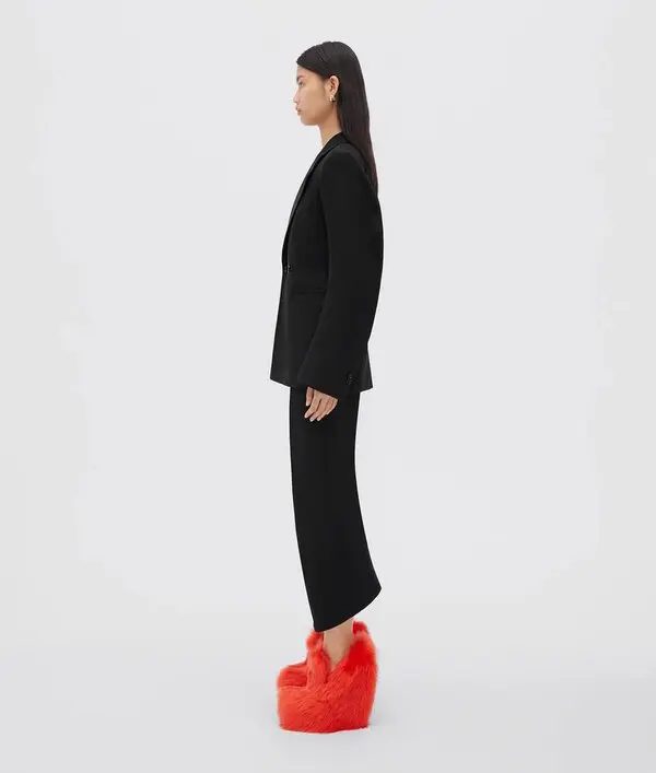 Bottega Veneta Black Double-breasted Tuxedo Jacket
