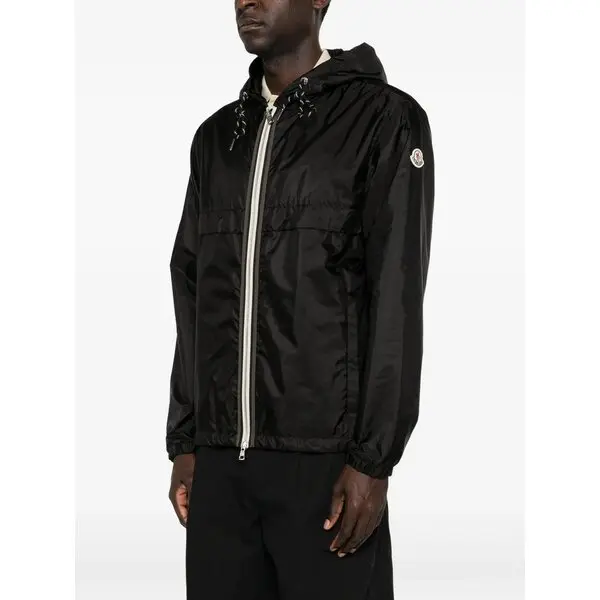 Moncler Hooded Zip-up Jacket