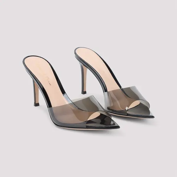 GIANVITO ROSSI Elle 85 Mules - Black
