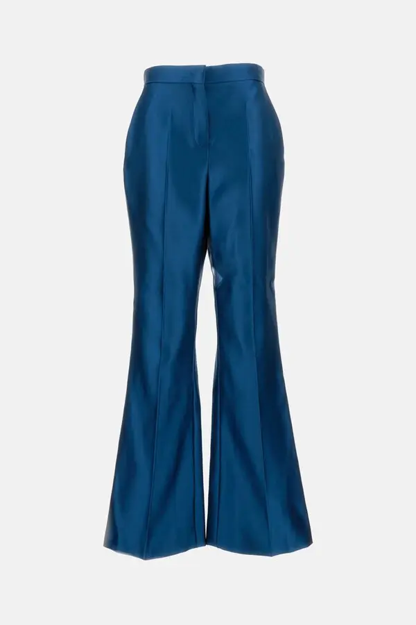 Fendi Tailored Silk Trousers - Multicolor