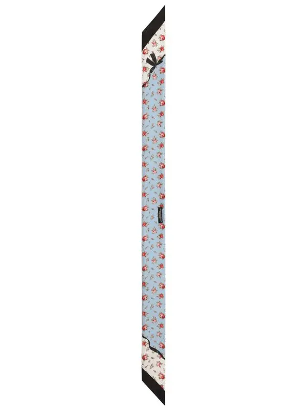 Dolce & Gabbana Silk Printed Hair Band