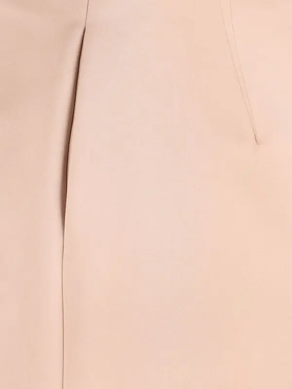 Chloé Short Pencil Skirt In Technical Duchess Satin - Multicolor