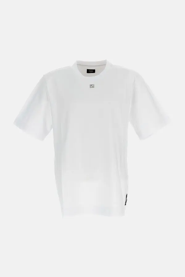Fendi T-shirt M.j. Ff Metal