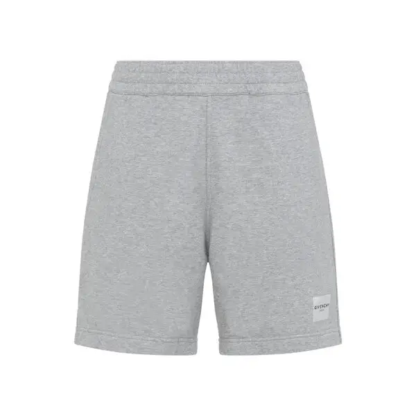 Givenchy Light Grey Cotton Shorts