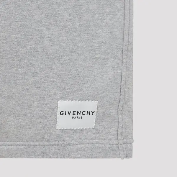 Givenchy Light Grey Cotton Shorts