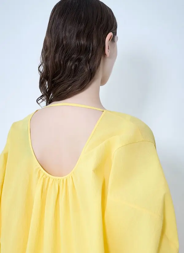 Jacquemus La Robe Paysan Midi Dress - Yellow