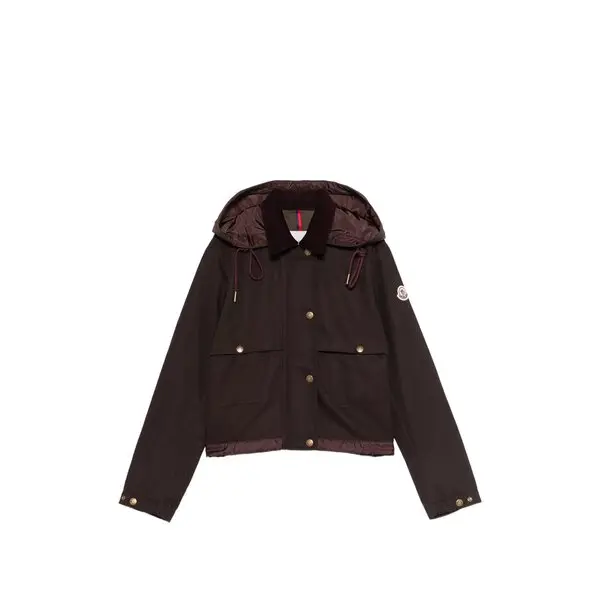 Moncler Corduroy Collar Jacket - Purple