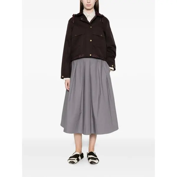 Moncler Corduroy Collar Jacket - Purple
