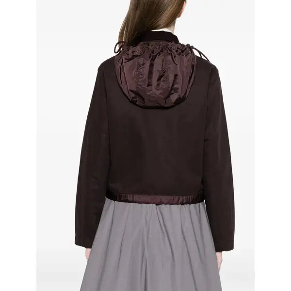 Moncler Corduroy Collar Jacket - Purple