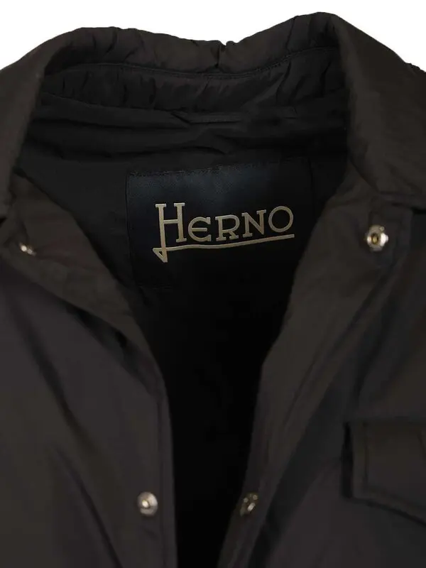 Herno Ecoage Nylon Shirt Jacket - Blue