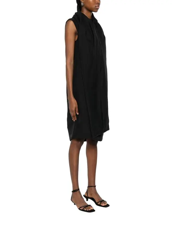 TOTEME Midi Dress Scarf - Black
