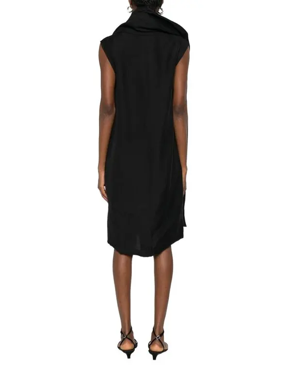 TOTEME Midi Dress Scarf - Black