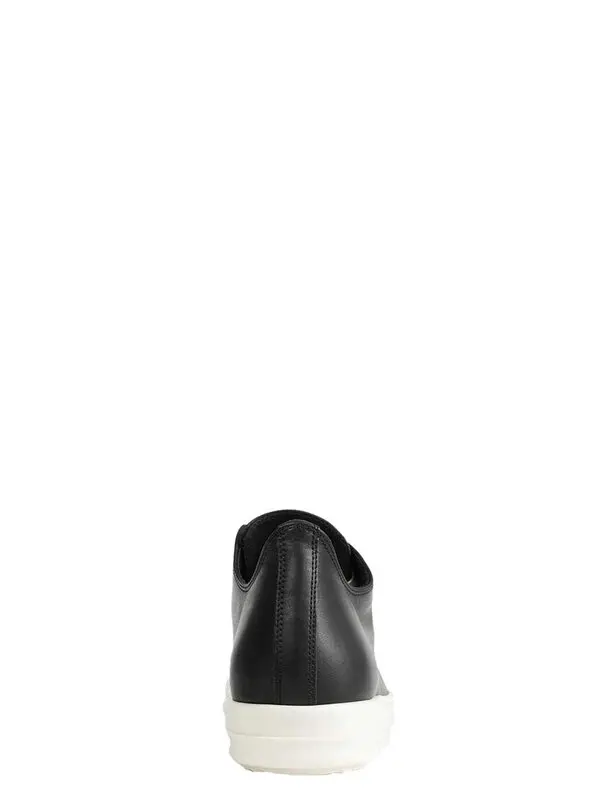 Rick Owens Gary Leather Zip-up Jacket - Black