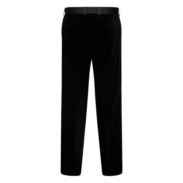Fendi Tailored Trousers With Micro Logo Detail