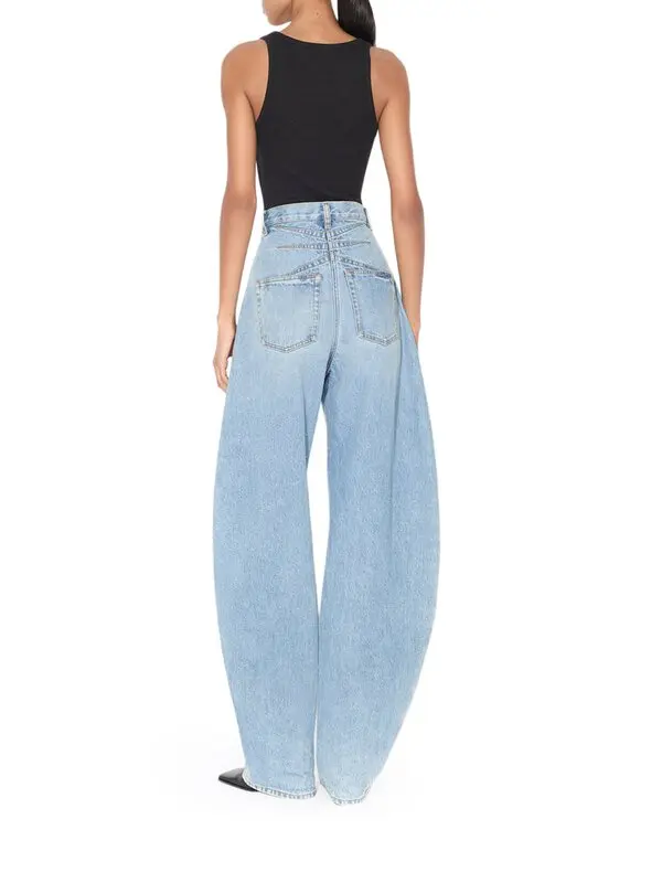 Alaïa Cotton Tank Top With Iconic Darts