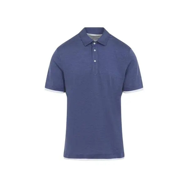 Brunello Cucinelli Silk Polo
