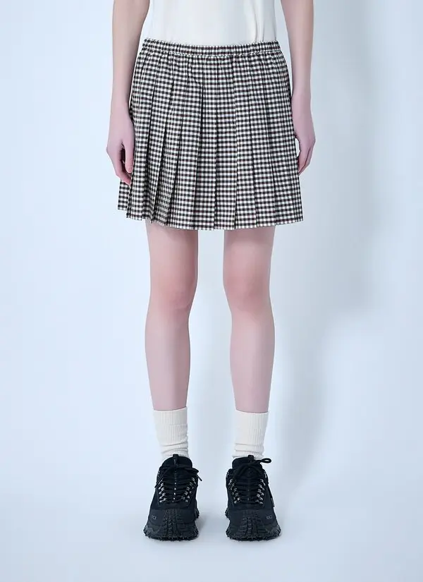 Moncler Pleated Mini Skirt