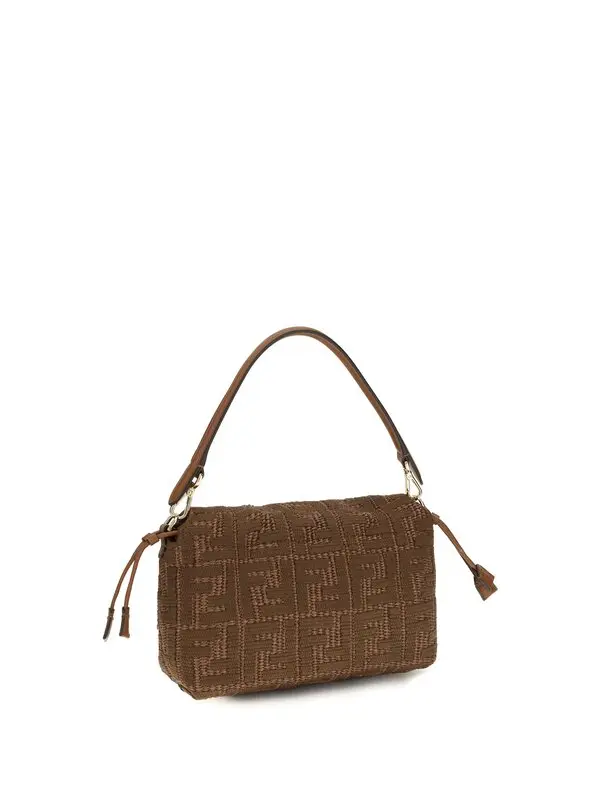 Fendi Mamma Baguette Shoulder Bag - Brown