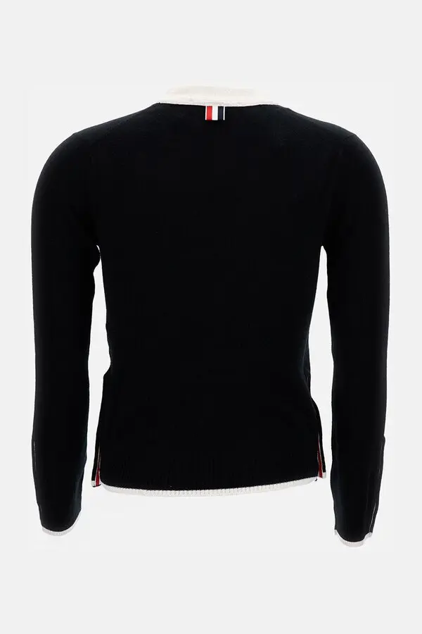 Thom Browne V-neck Cardigan - Multicolor