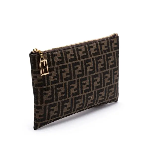 Fendi Monogrammed Clutch Bag