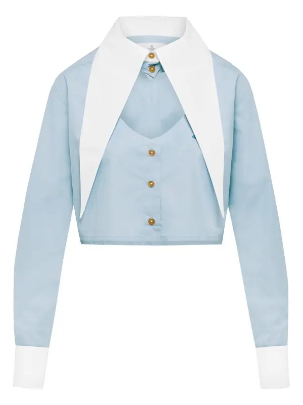 VIVIENNE WESTWOOD Cropped Shirt - Multicolor