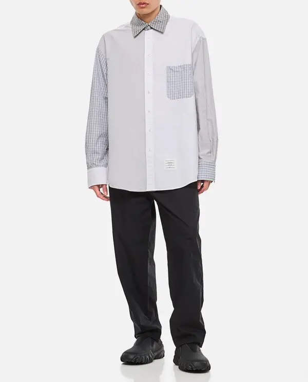 Thom Browne Oversized Cotton Shirt - Multicolor