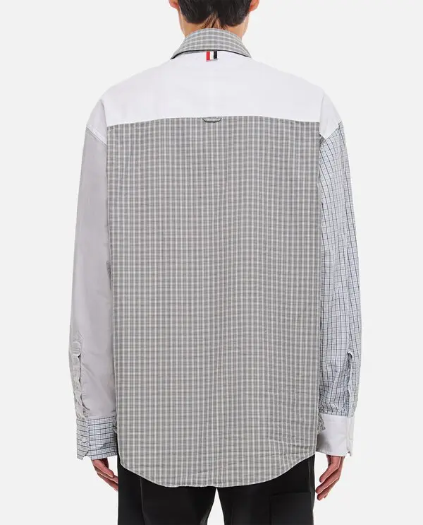 Thom Browne Oversized Cotton Shirt - Multicolor
