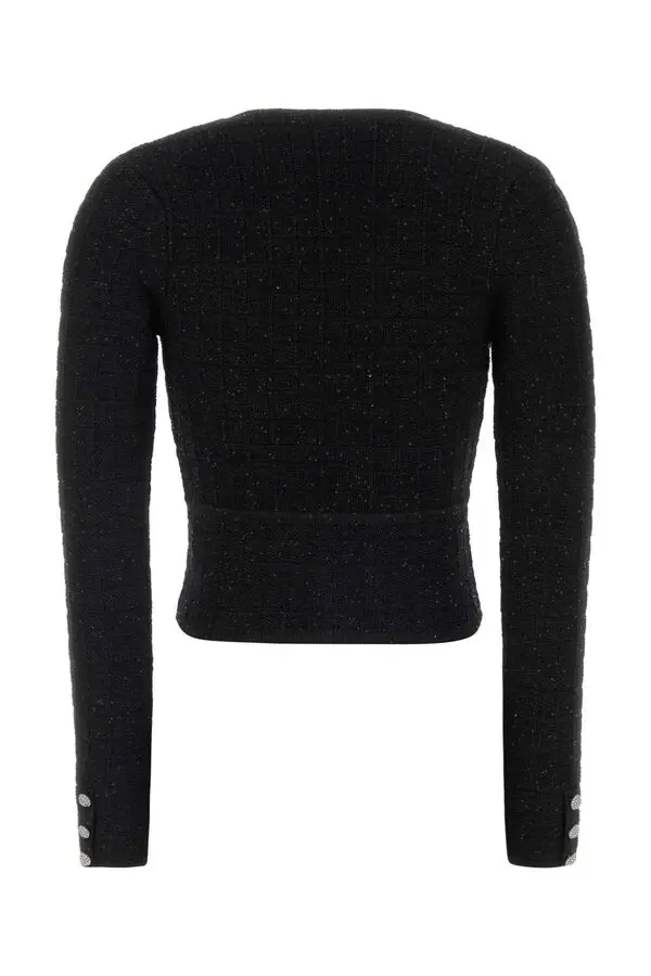 Alessandra Rich Boucle Cardigan