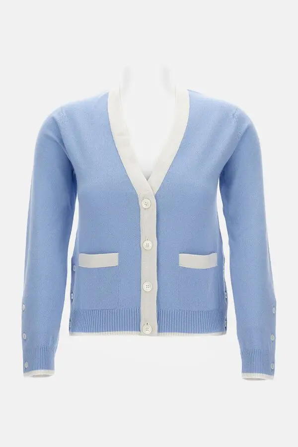 Thom Browne Knitted Cardigan - Multicolor