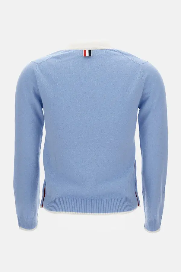 Thom Browne Knitted Cardigan - Multicolor