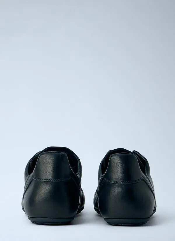 Rick Owens Minimal Leather Sneakers