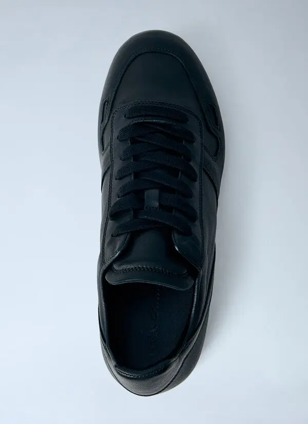 Rick Owens Minimal Leather Sneakers