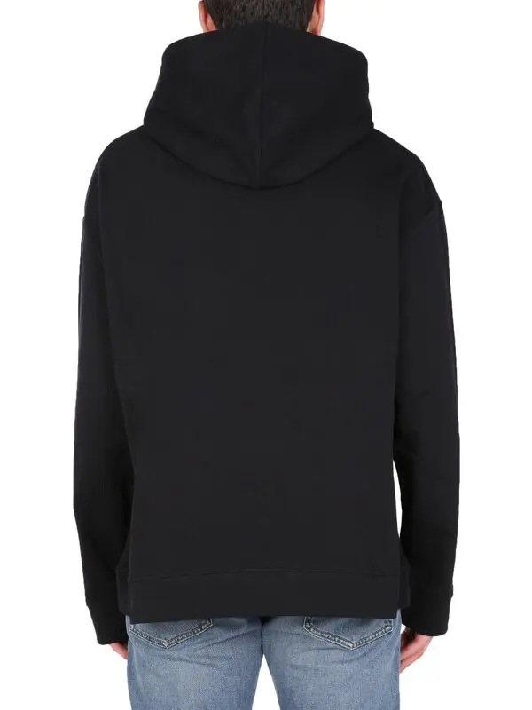 Raf Simons Graphic Hoodie - Black