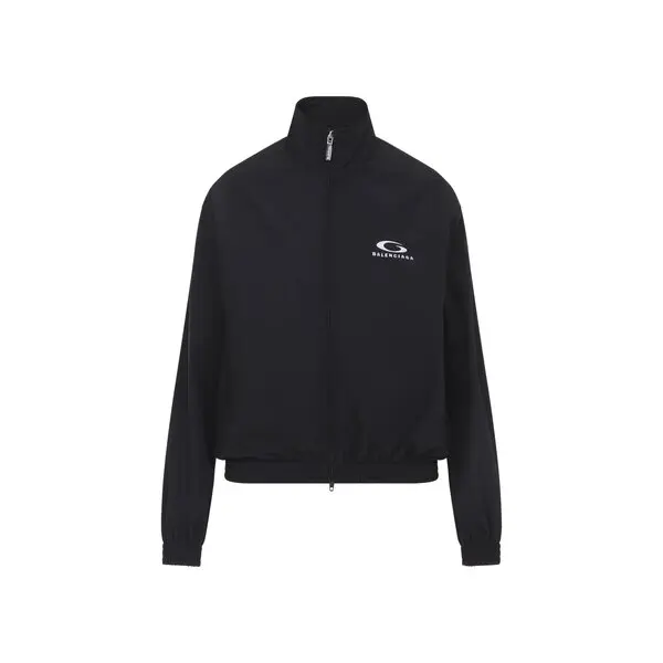 Balenciaga Cotton Jacket With Logo Detail
