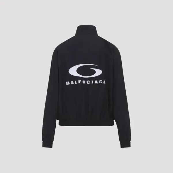 Balenciaga Cotton Jacket With Logo Detail