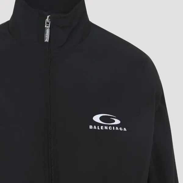 Balenciaga Cotton Jacket With Logo Detail
