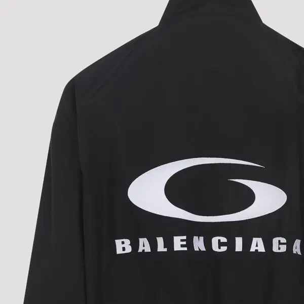 Balenciaga Cotton Jacket With Logo Detail