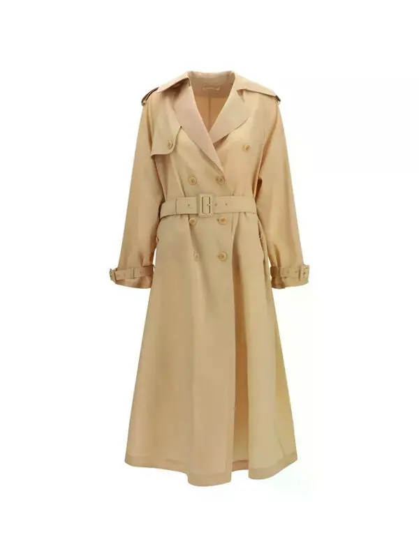 Ermanno Scervino Double-breasted Belted Trench Coat