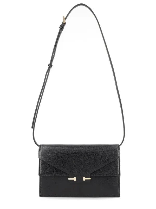 TOM FORD Supple Grain Bag With Turn Lock Closure - Black