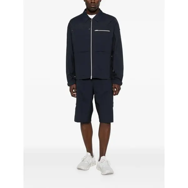 Moose Knuckles Cargo Shorts With Logo Detail