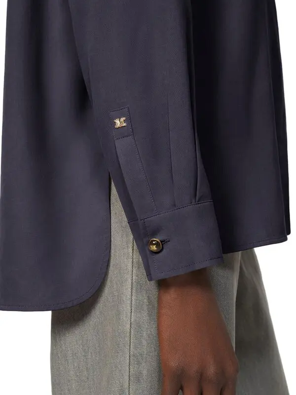 Max Mara Siamese Silk Canvas Shirt - Multicolor