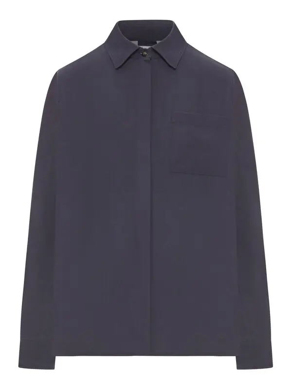 Max Mara Siamese Silk Canvas Shirt - Multicolor